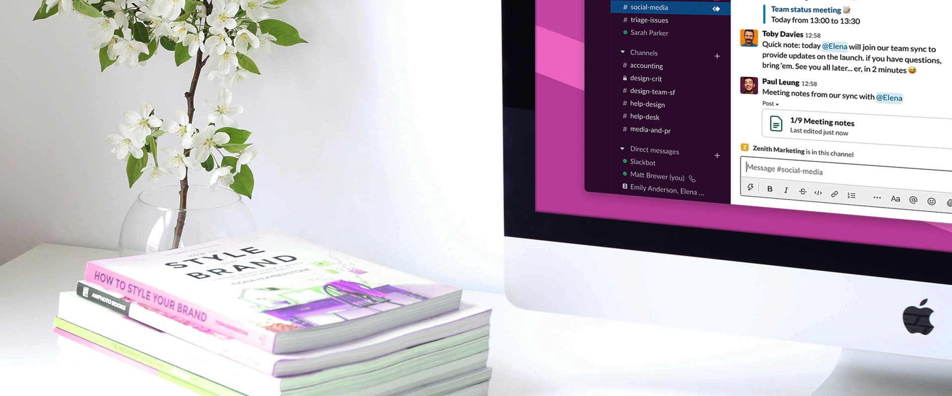 Slack Status Busy Indicator